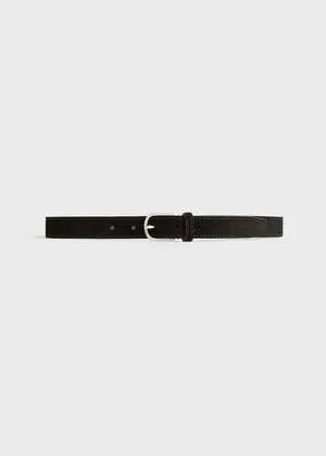 TOTEME Slim Suede Belt