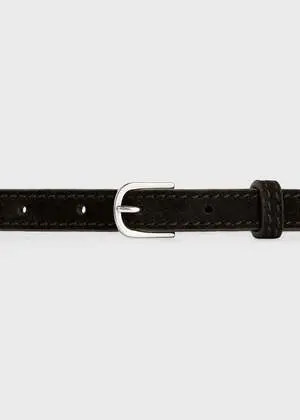 TOTEME Thin Suede Belt