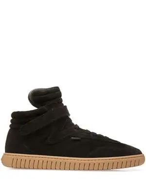 Bally Player Suede High-top Sneakers - Black