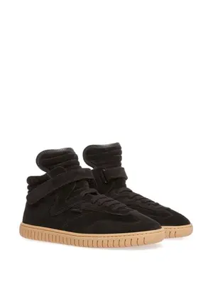 Bally Player Suede High-top Sneakers - Black