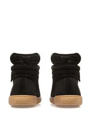 Bally Player Suede High-top Sneakers - Black
