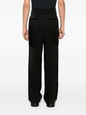 Amiri Logo-plaque Straight-leg Trousers