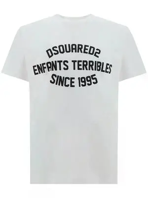 Dsquared2 Logo-print Cotton T-shirt - White