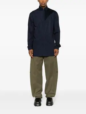 A-COLD-WALL* Long-sleeve Cotton Shirt - Blue