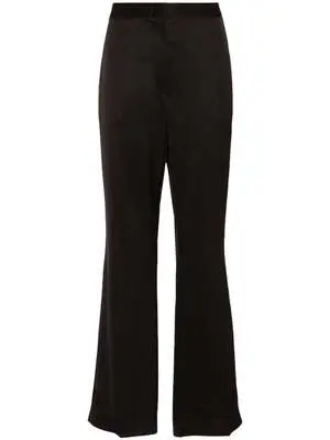 JIL SANDER Pressed-crease High-waisted Trousers