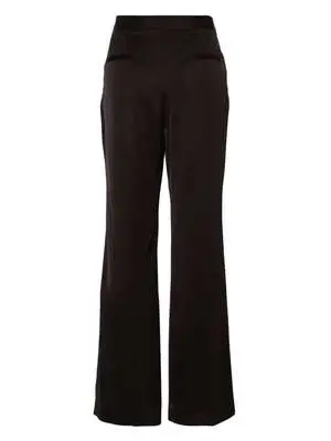 JIL SANDER Pressed-crease High-waisted Trousers