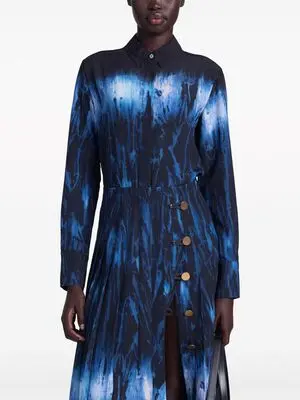 Altuzarra Chika Shibori-print Shirt