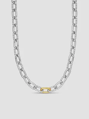David Yurman Madison Chain Necklace In Sterling - Multi