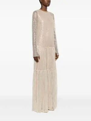 Giambattista Valli Tiered Sequinned Gown