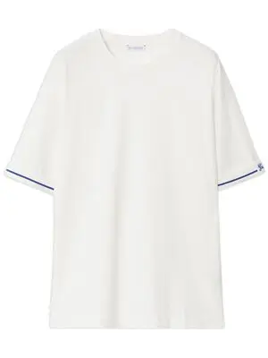 Burberry Short-sleeve Cotton T-shirt - White