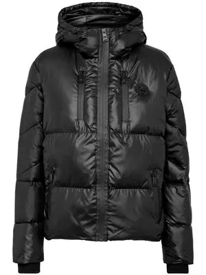 PLEIN SPORT Logo-print Puffer Jacket