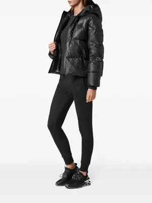 PLEIN SPORT Logo-print Puffer Jacket