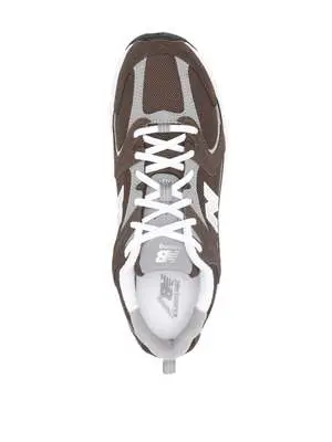 NEW BALANCE 530 Panelled Sneakers - Brown