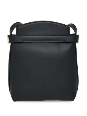 FERRAGAMO Hug Gancini-plaque Leather Phone Holder