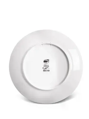 FORNASETTI Tema E Variazioni N82 Decorative Plate - Black