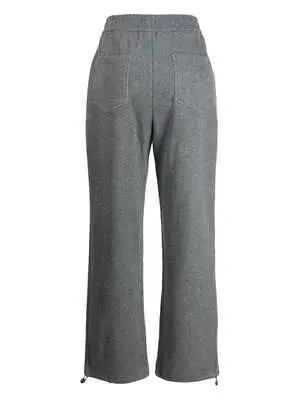 B+AB Mélange Wide-leg Track Pants