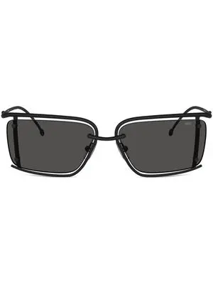 DIESEL® Rectangle-frame Metal Sunglasses