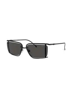 DIESEL® Rectangle-frame Metal Sunglasses