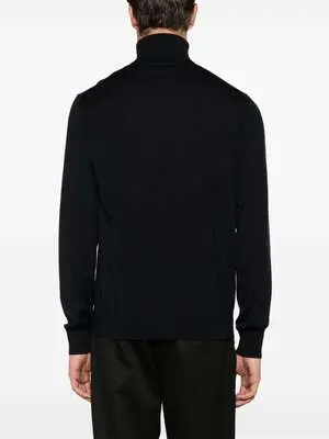 Dolce & Gabbana Roll-neck Cashmere Jumper - Blue
