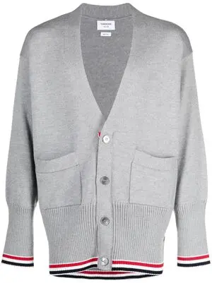 Thom Browne Plunge Cardigans For Men