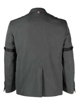 Thom Browne Single-breasted Blazer - Grey