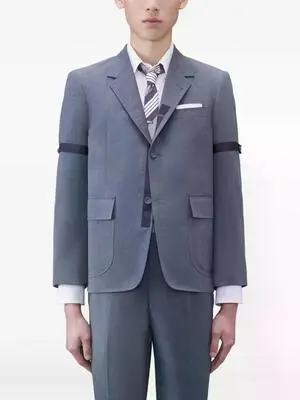 Thom Browne Single-breasted Blazer - Grey