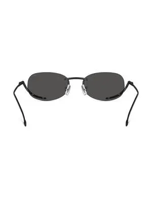 DIESEL® 0dl1004 Oval-frame Sunglasses - Black