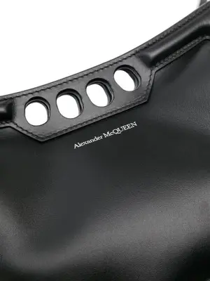 Alexander McQueen Mini The Peak Clutch - Black
