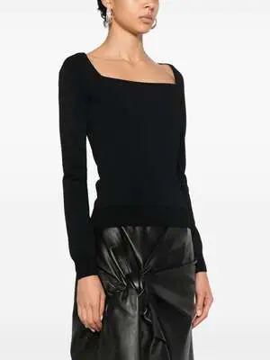 Alexander McQueen Ribbed-knit Top