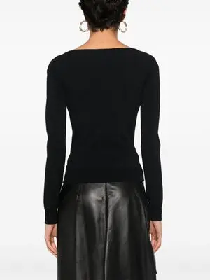 Alexander McQueen Ribbed-knit Top