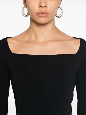 Alexander McQueen Ribbed-knit Top