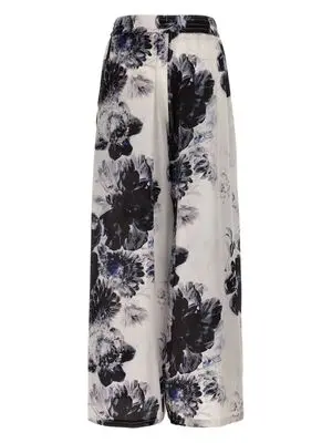 Alexander McQueen Chiaroscuro Pajama Trousers