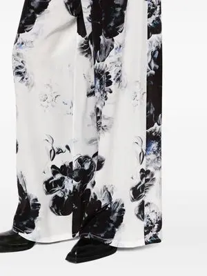 Alexander McQueen Chiaroscuro Pajama Trousers