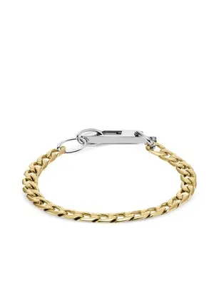 DIESEL® Logo-buckle Chain Bracelet