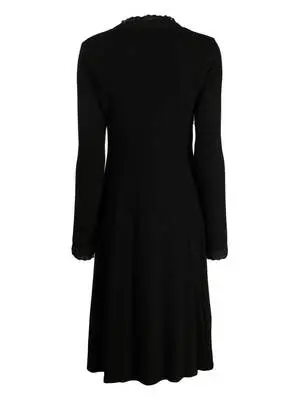 TOUT A COUP Ribbed Knit Midi Dress