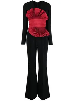 Elie Saab Ruffle-detail Jumpsuit
