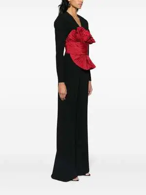 Elie Saab Ruffle-detail Jumpsuit