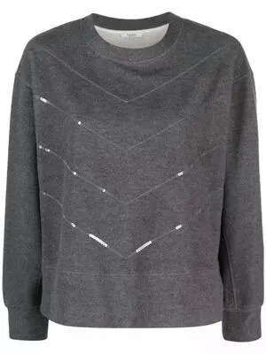 Peserico Embellished Sweatshirts Hoodies For Women