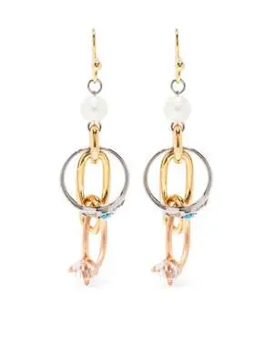 Marni Embellished Pearl Earrings