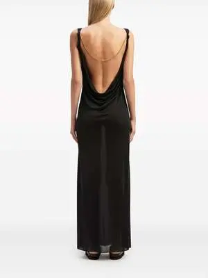 Palm Angels Open-back Maxi Dress