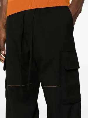 Marni Straight-leg Virgin Wool Trousers - Black