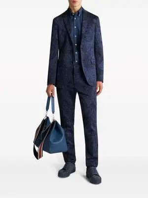 Etro Paisley-print Single-breasted Blazer
