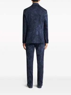 Etro Paisley-print Single-breasted Blazer