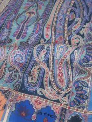 Etro Fringed Paisley Scarf