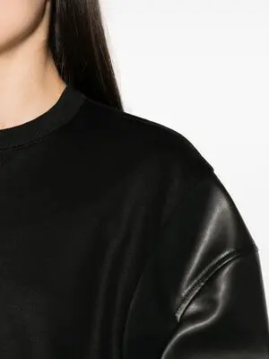 Junya Watanabe Crew Neck Puff-sleeved T-shirt