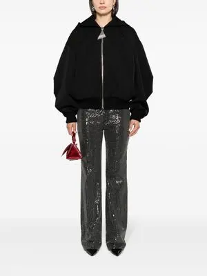 Attico Hooded Bomber Jacket