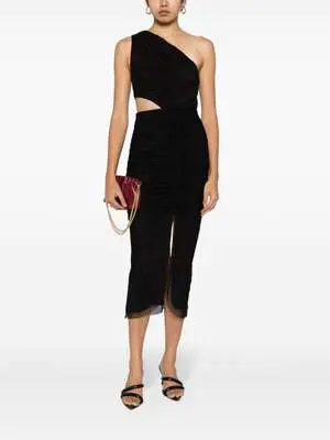 Simkhai Seraiah Ruched Midi Dress