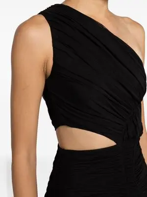 Simkhai Seraiah Ruched Midi Dress
