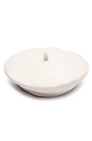 Eugenia Kim Eugenia Kim Carter Leather Beret Off White