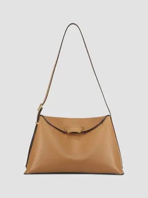3.1 Phillip Lim Id Leather Shoulder Bag - Camel